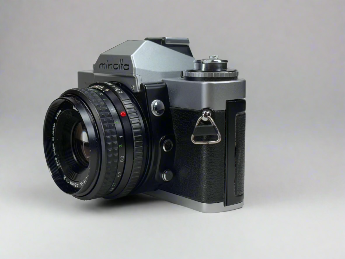 35mm Film Camera Minolta XD5 with Prime Lens – Film Camera Finds